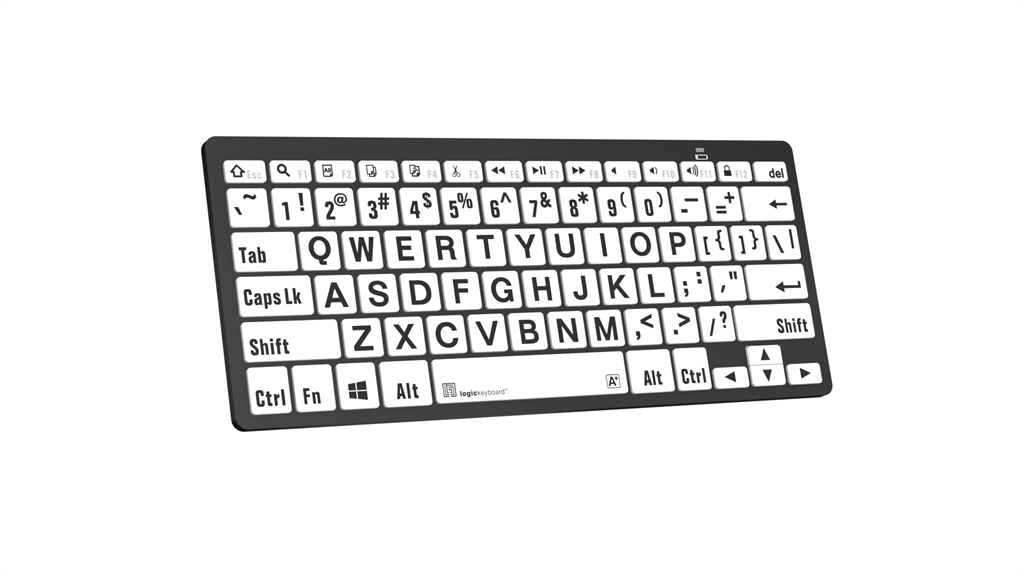 Shortcut keyboard - Large Print Bluetooth Keyboard - Available in ...