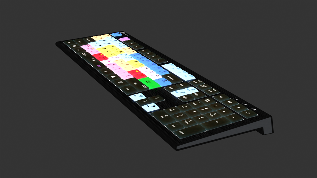 Shortcut keyboard Backlit - Avid NewsCutter - Windows